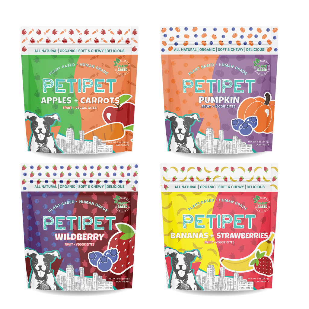 Fruit + Veggie Bites 4-Pack Bundle – Petipet
